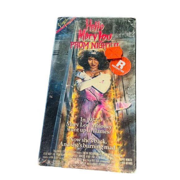 Virgin Vision | Media | Sealed Vhs Hello Mary Lou Prom Night Ii 987 ...